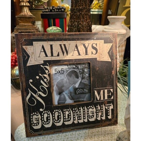 Accents | Always Kiss Me Goodnight Picture Frame | Poshmark